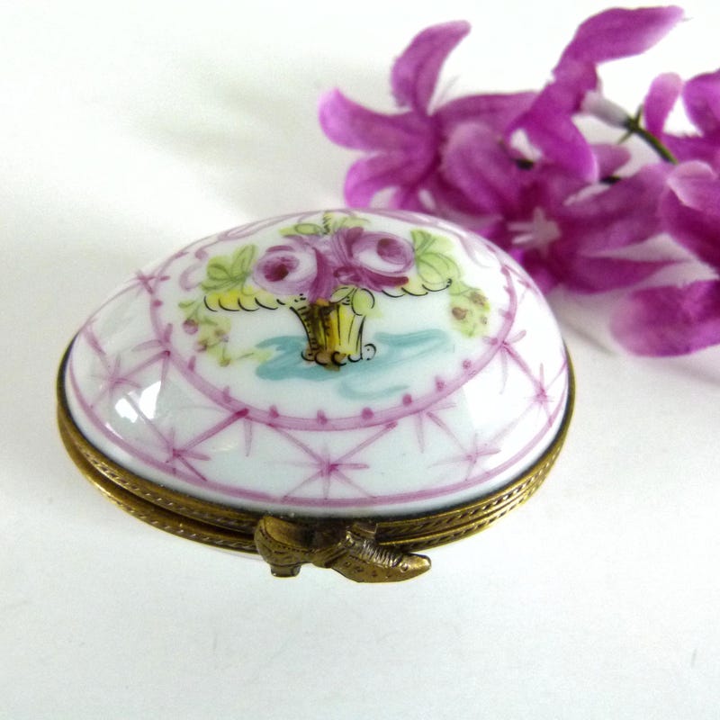 Limoge Trinket Box - Etsy