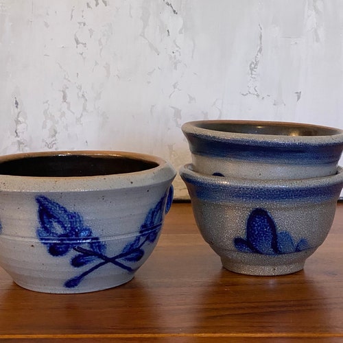 Vintage Rowe Pottery Works Stoneware Pitcher Floral Design - Etsy