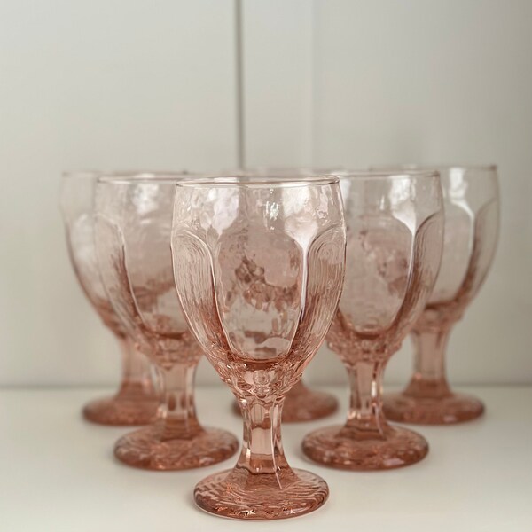 Pink Goblets - Etsy