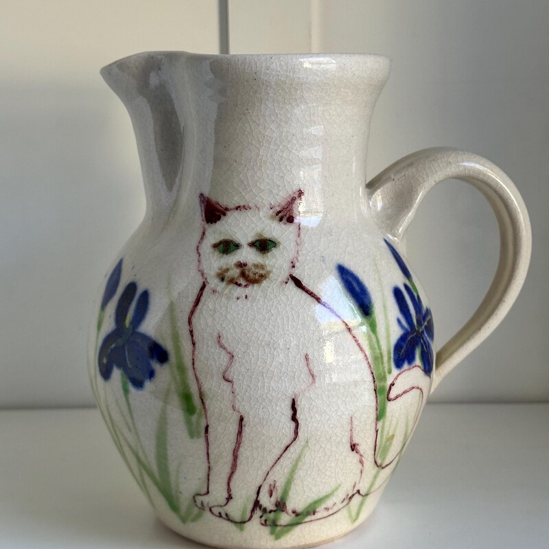Cat Pitcher - Etsy