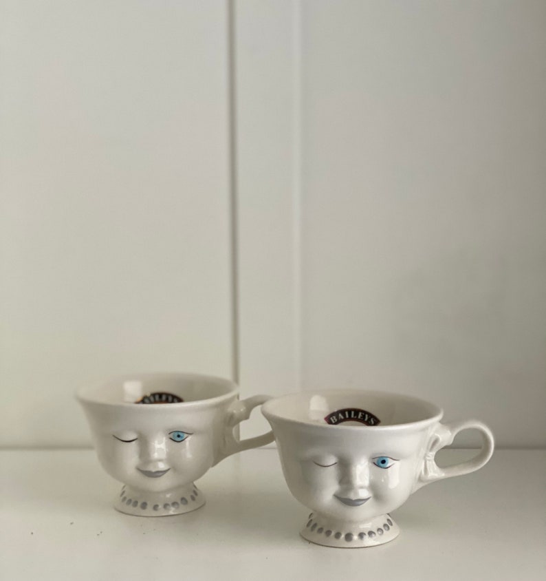 Baileys Helen Hunt Winking Classic Girl Footed Porcelain - Etsy Canada