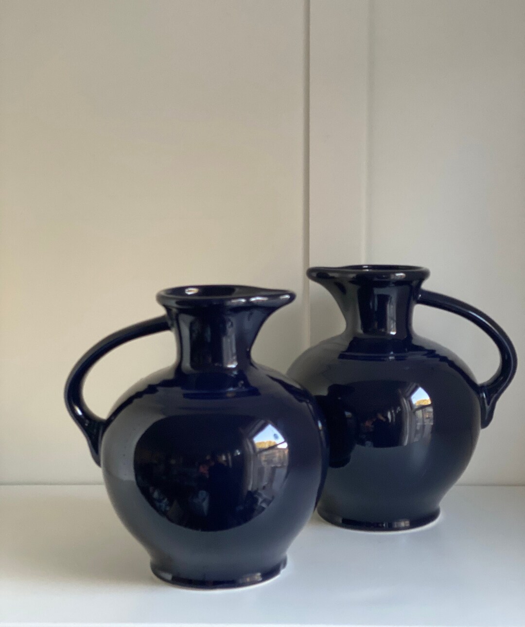 Vintage Fiesta Cobalt Blue Carafe: Retired Fiestaware Pitcher ...