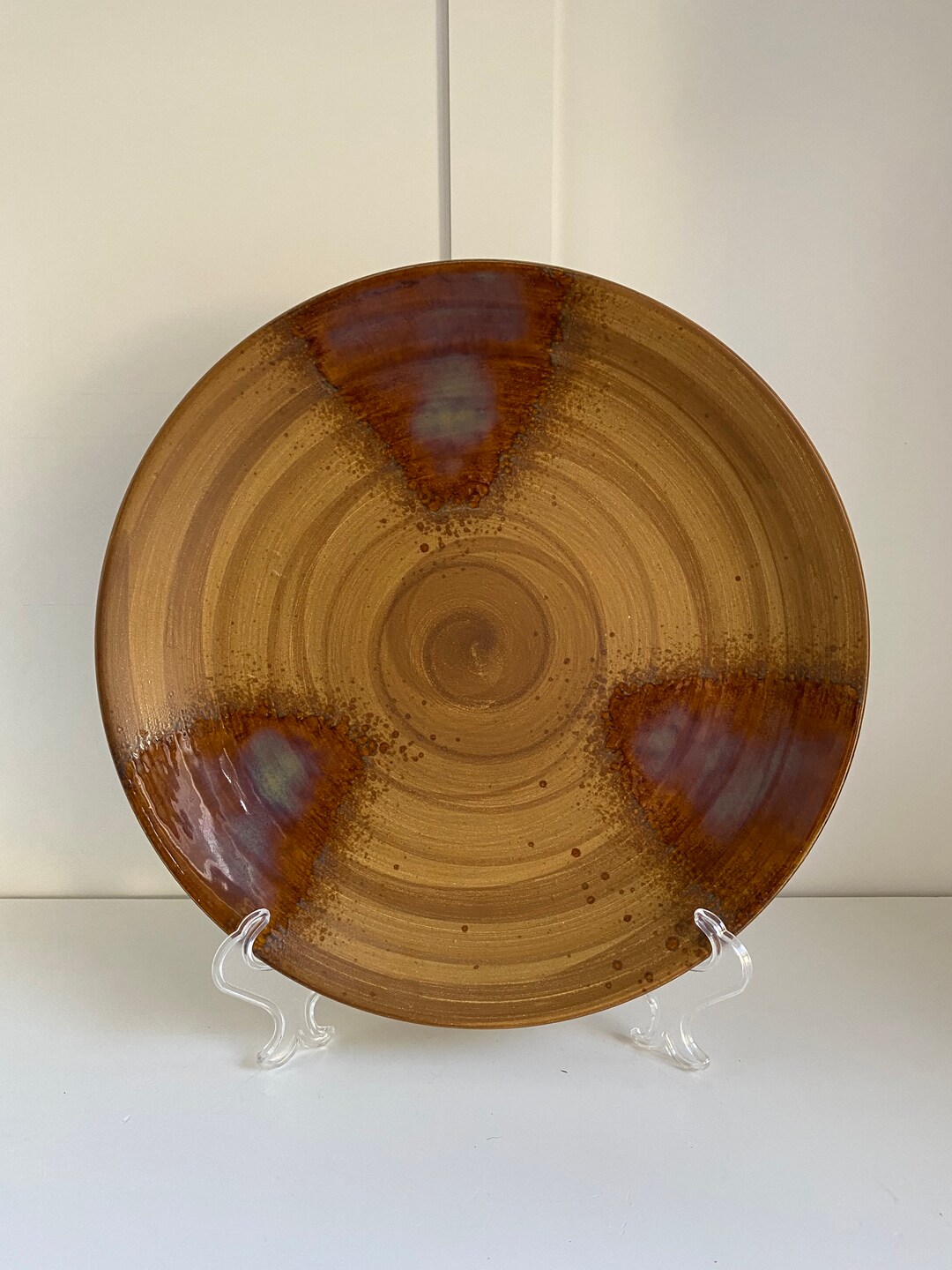 Sango Splash Brown Stoneware Dinner Plates, Sold Individually - Etsy