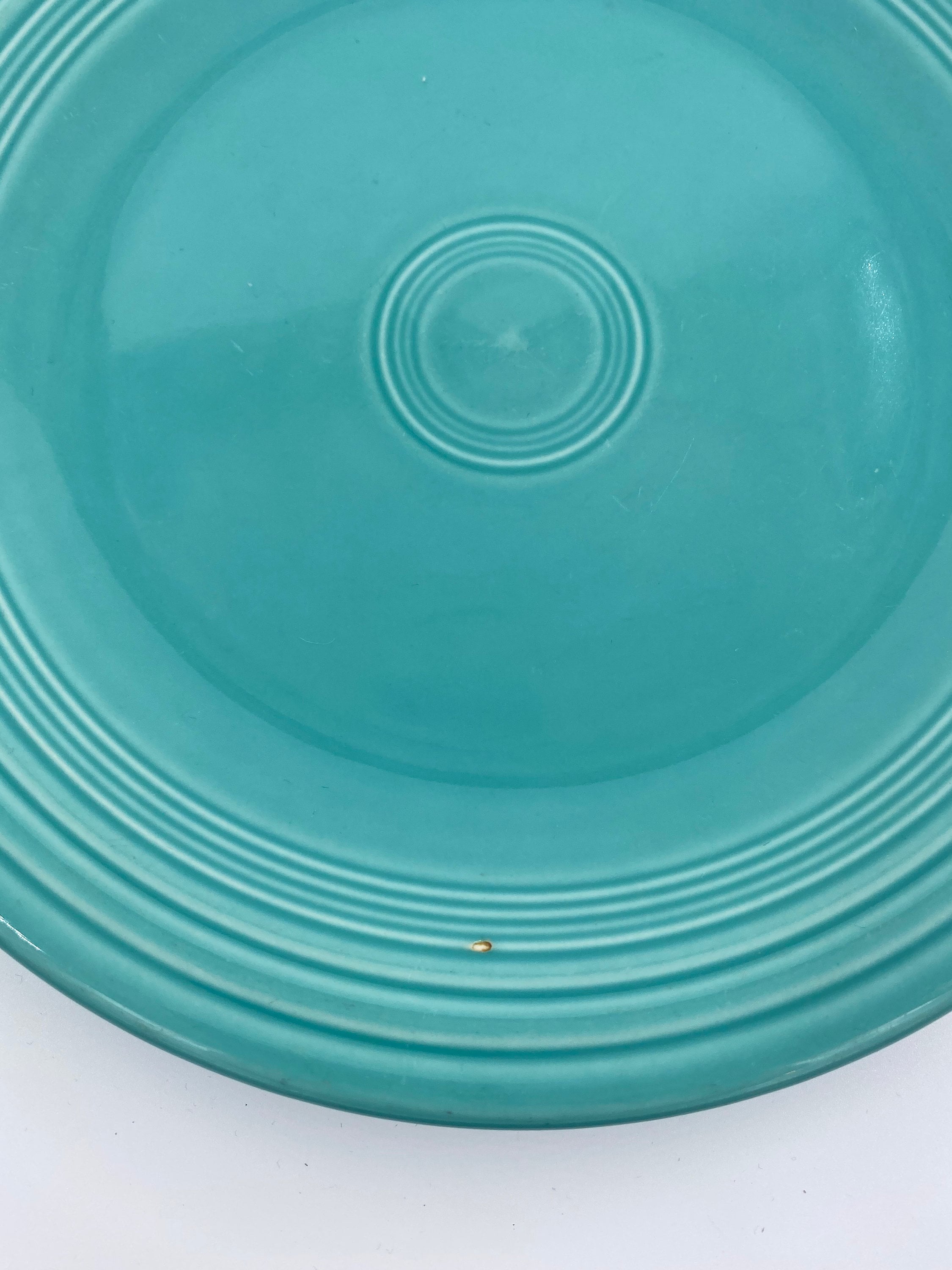 Vintage Fiesta Dinner Plates - Post-86 Colors Collection - Turquoise ...