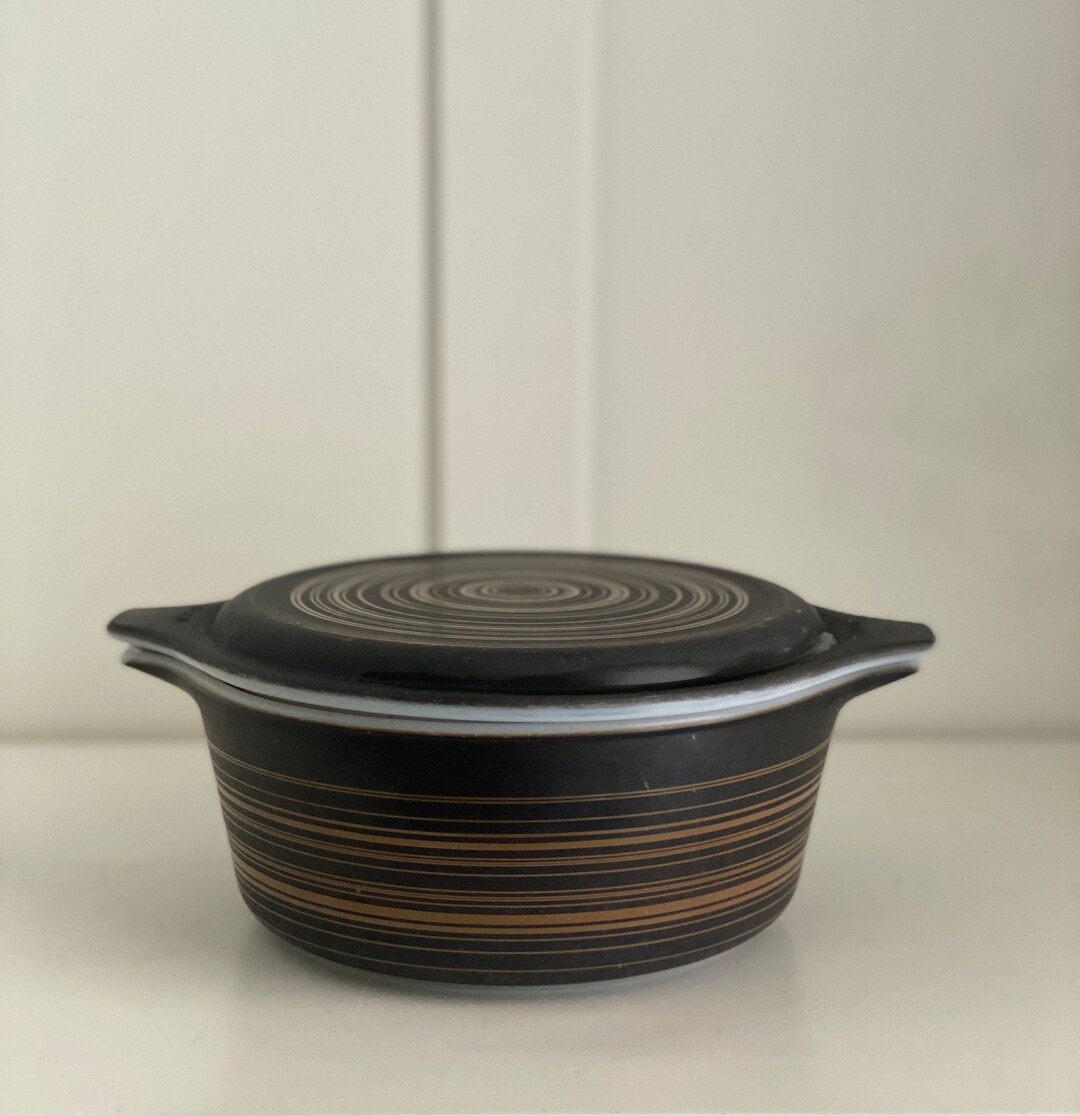 Pyrex Terra Lidded Casserole Bowl 472, 1 1/2 PT Casserole, MCM Pyrex ...