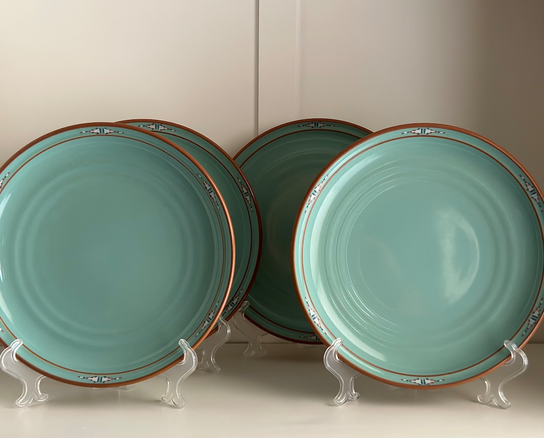 Noritake Boulder Ridge Salad Plates, Southwest Salad Plates, Price is ...