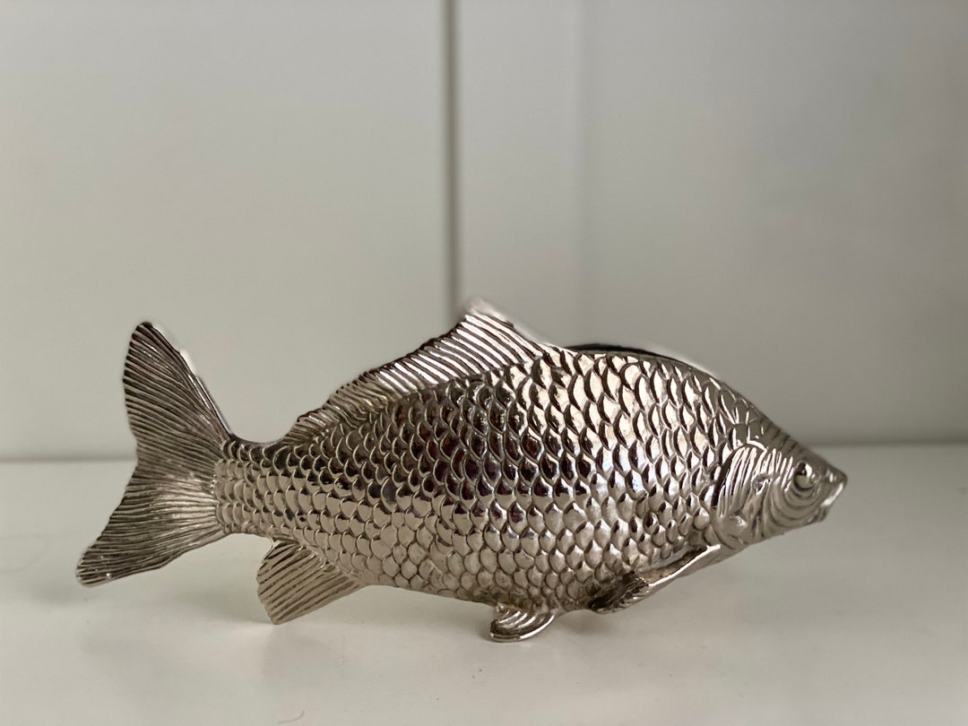 Regal Silver Italian Silver Plated Fish Napkin Holder, Price is per ...