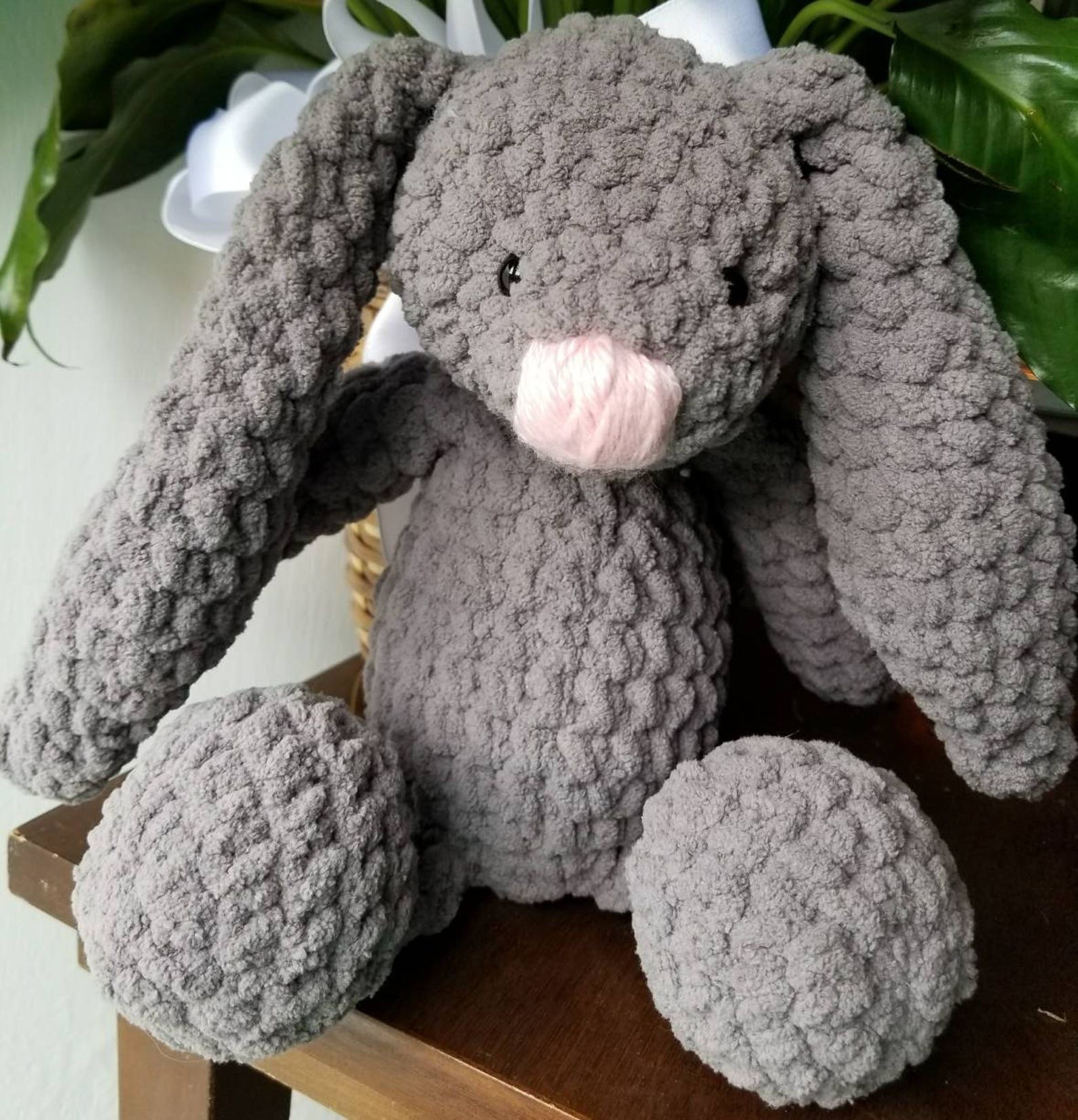 Super Cozy Fluffy Stuffed Bunny - Etsy