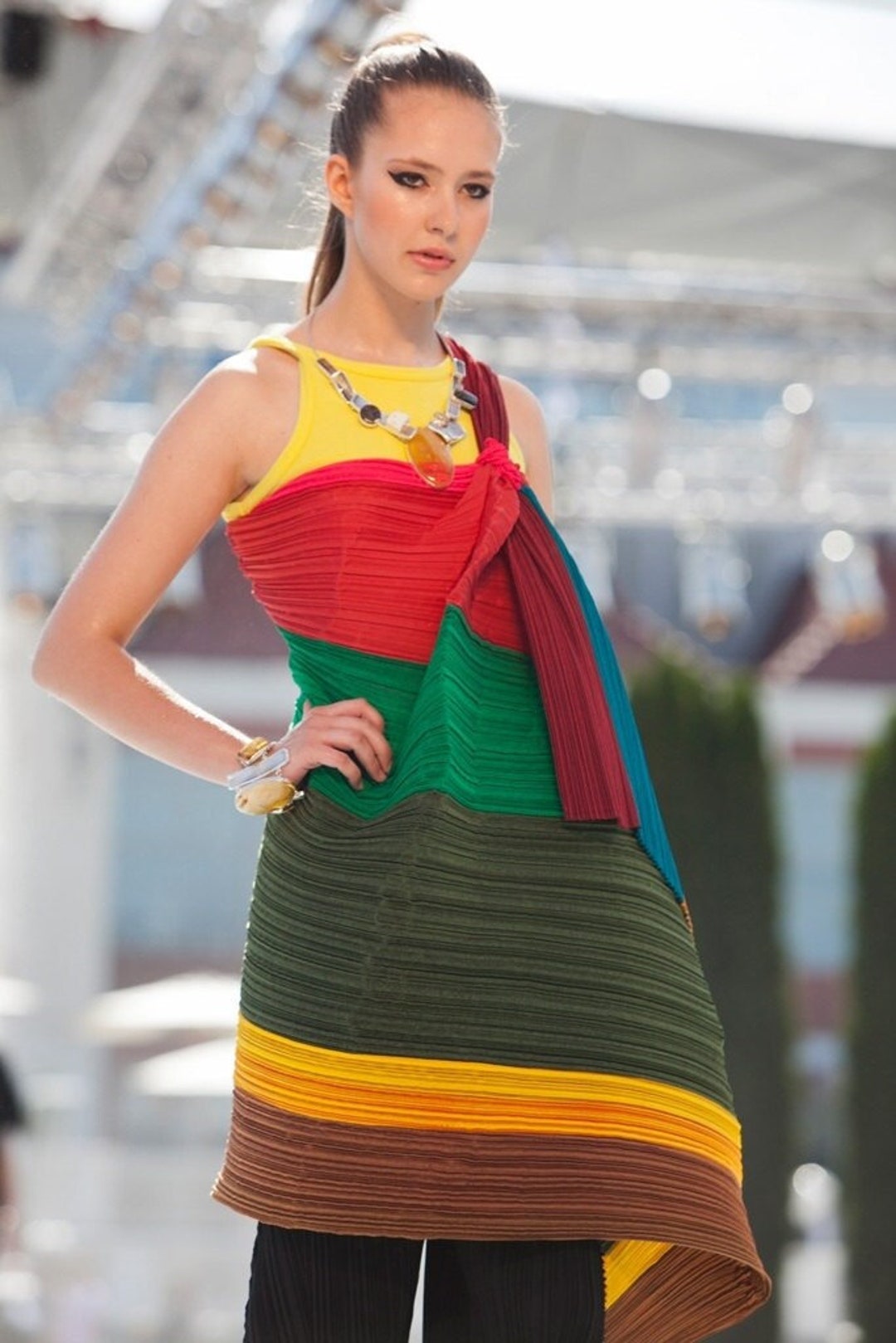 PLEATS - ORI-CHIC - Textile Body Adornment - Etsy