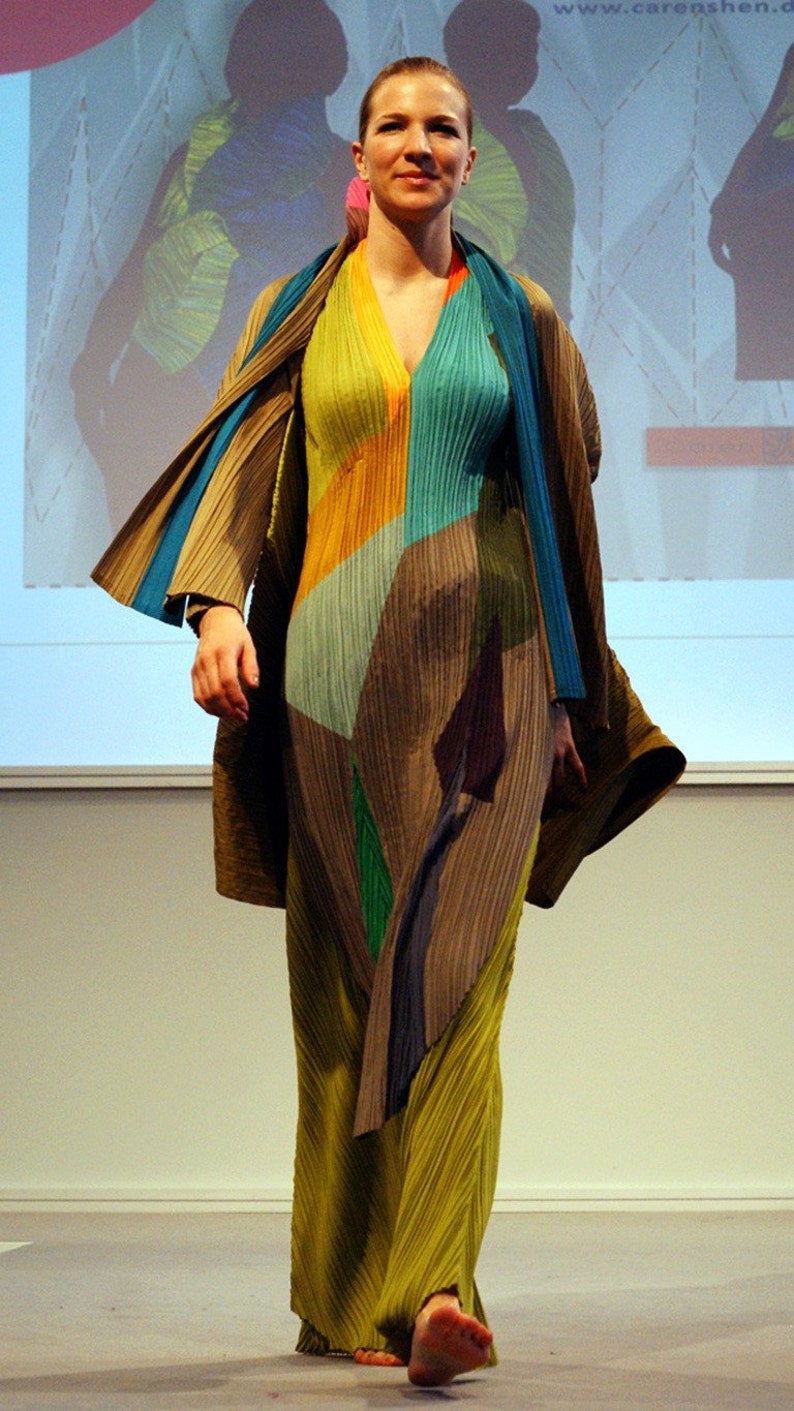 PLEATS - EI - Textile Body Adornment - Etsy