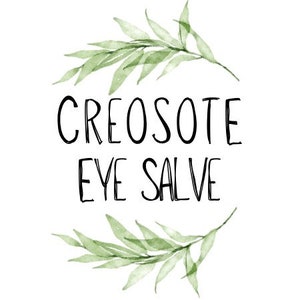 Creosote Eye Salve - Etsy