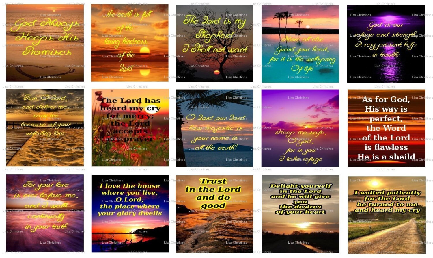 Bible Verses About Sunsets