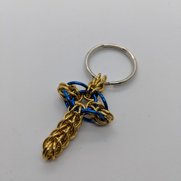 Chainmaille Cross - Etsy