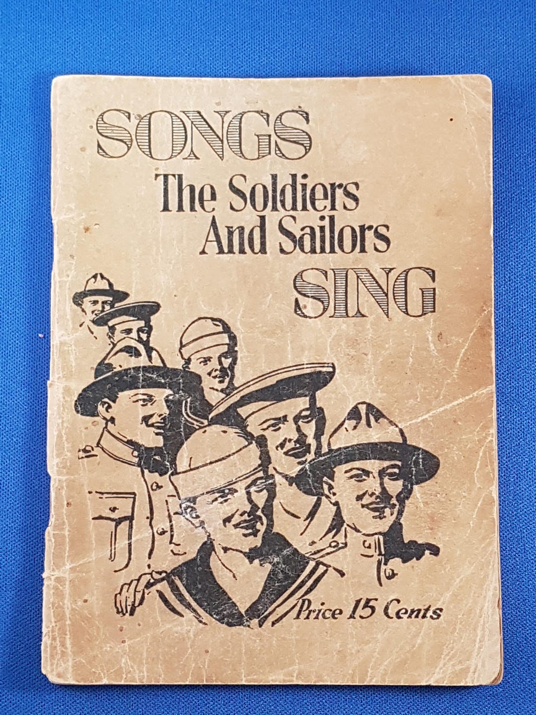 Vintage"songs the Soldiers and Sailors Sing" - Etsy