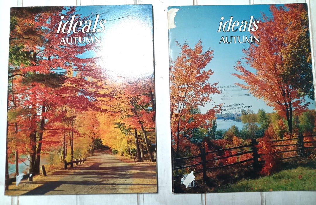 Vintage Ideals Magazine -autumn - Etsy