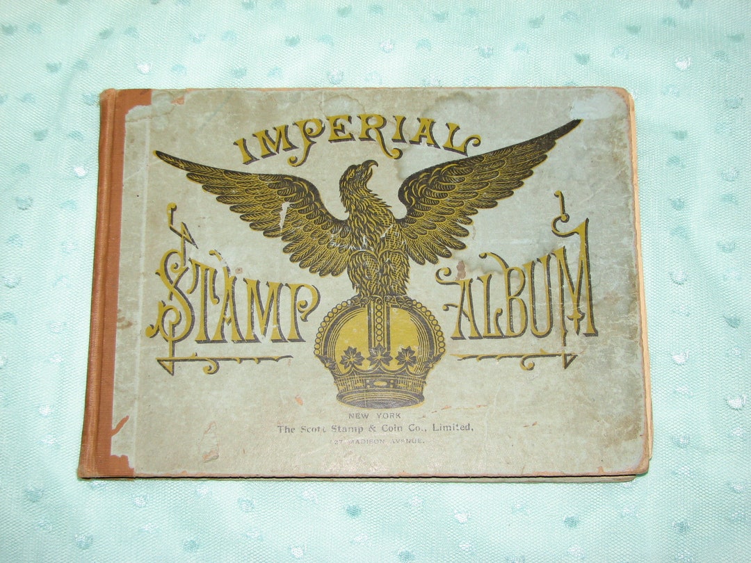 Vintage Imperial Stamp Album"-scott Stamp and Coin Co.-1903 - Etsy Canada