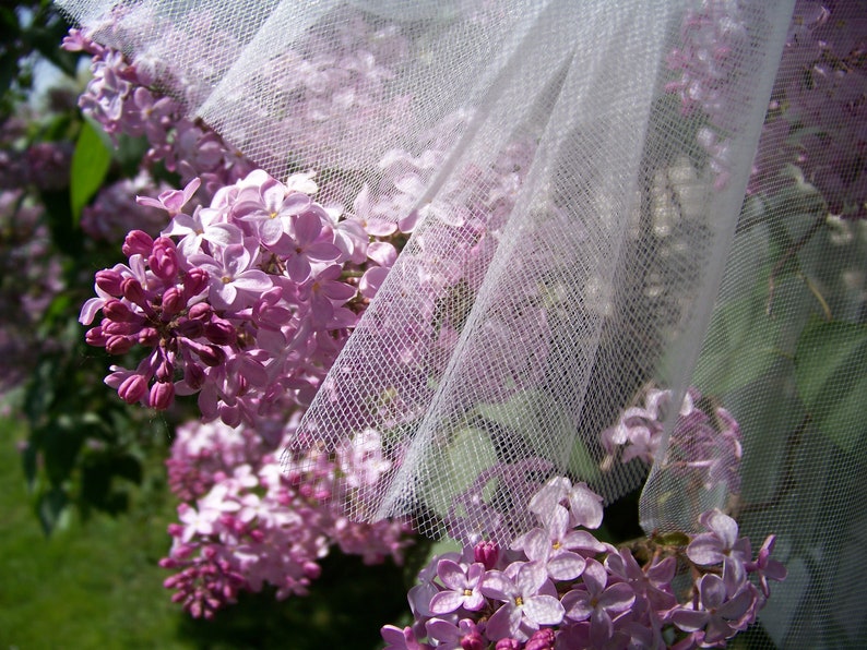 Bridal Illusion Tulle Fabric by the Yard DYI Veil Weddings - Etsy