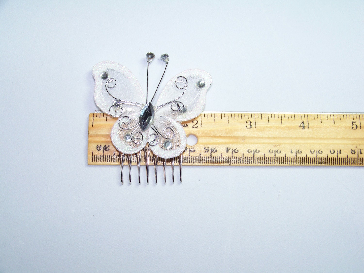 Butterfly Comb Butterfly Hair Accessories Bridal Combs - Etsy