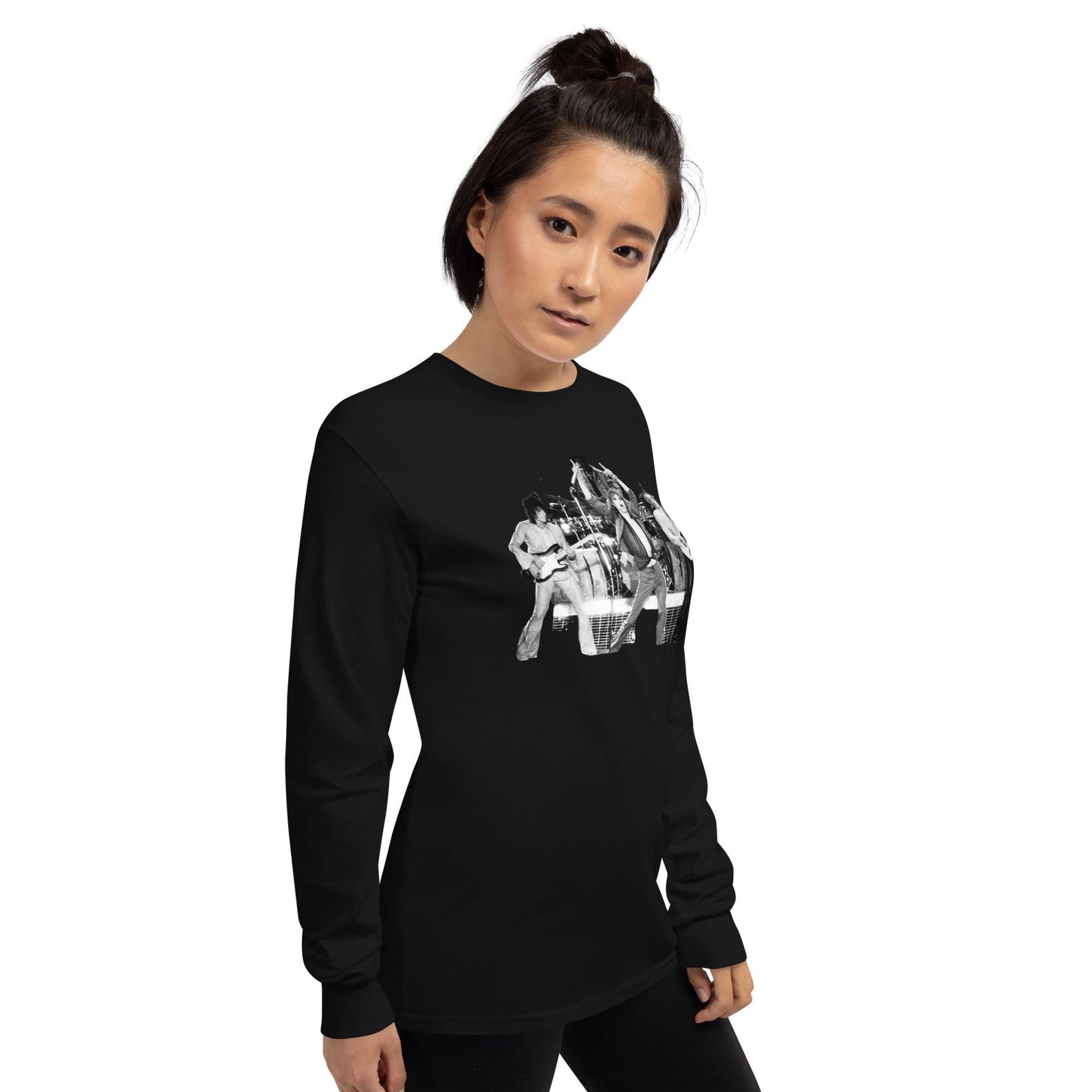 Rolling Stones in L.A. 75 - Long Sleeved Shirt - Etsy