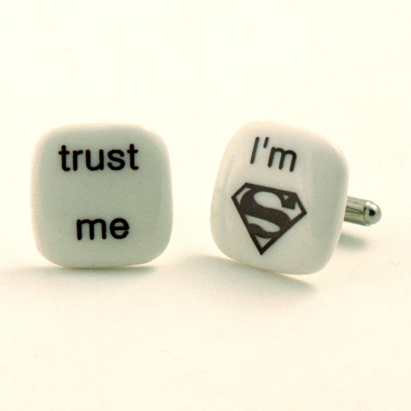 Superhero Cufflinks - Etsy