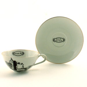 Wedding Personalized Names Coffee Set, Mad Tea Party, Alice in ...