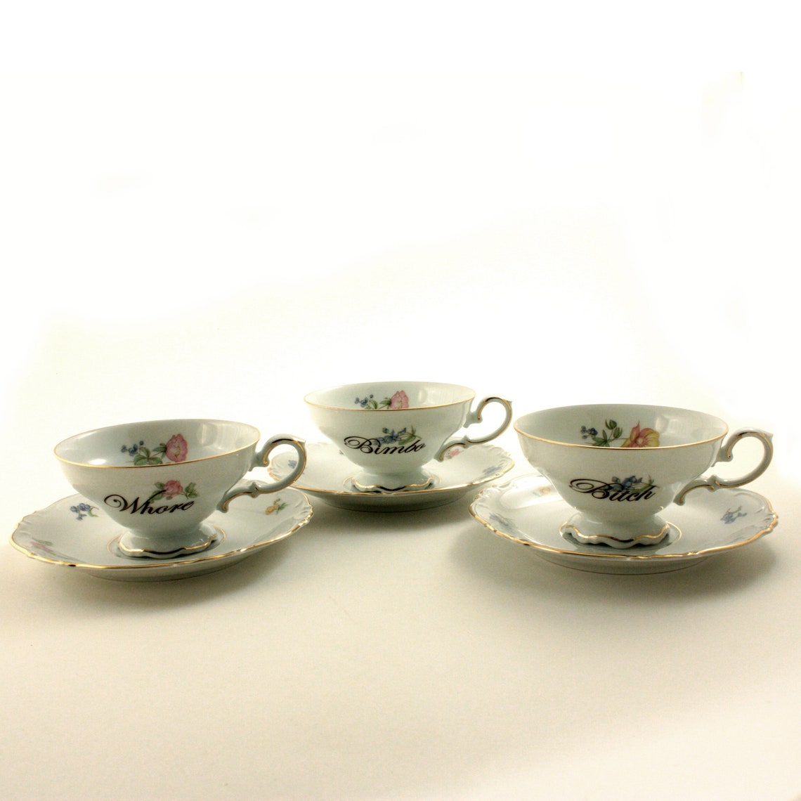 Rude Tea Party for 5 Bitch Hooker Slut Whore Bimbo Vintage - Etsy