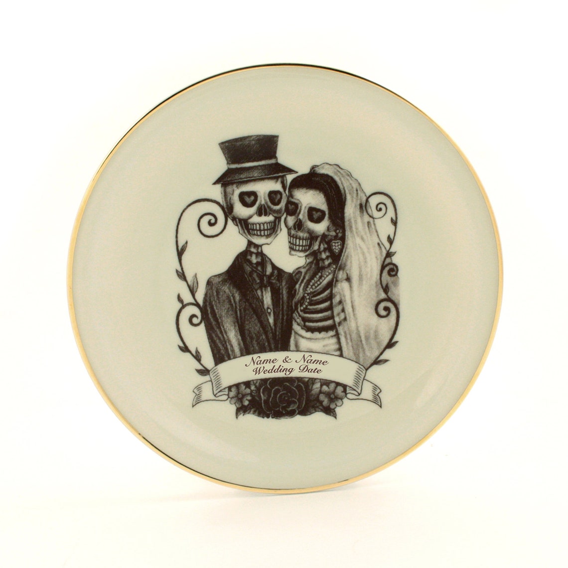 Personalized Spring Wedding Gift Flowers Vintage Porcelain - Etsy