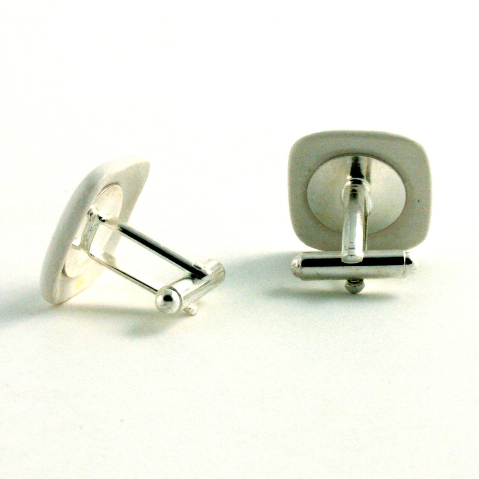 Jedi Cuff Links Porcelain Trust Me Fun Handmade Gift Present Men White ...