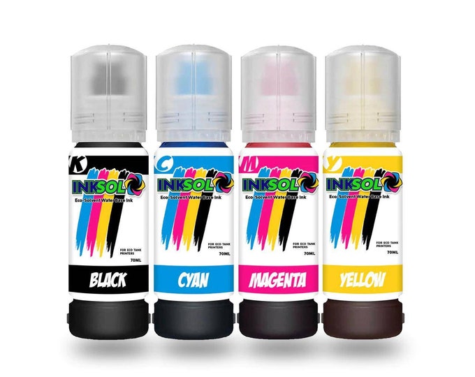 Inksol™ Water-based Eco-solvent Ink (CMYK) - Etsy
