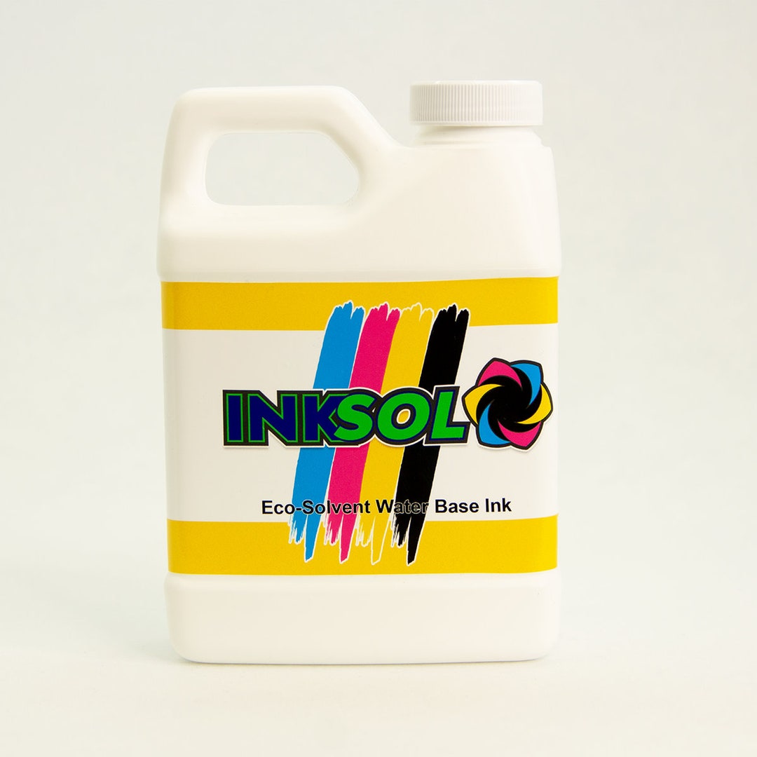 Single 500ML Yellow Inksol™ Water-based Eco-solvent Ink - Etsy