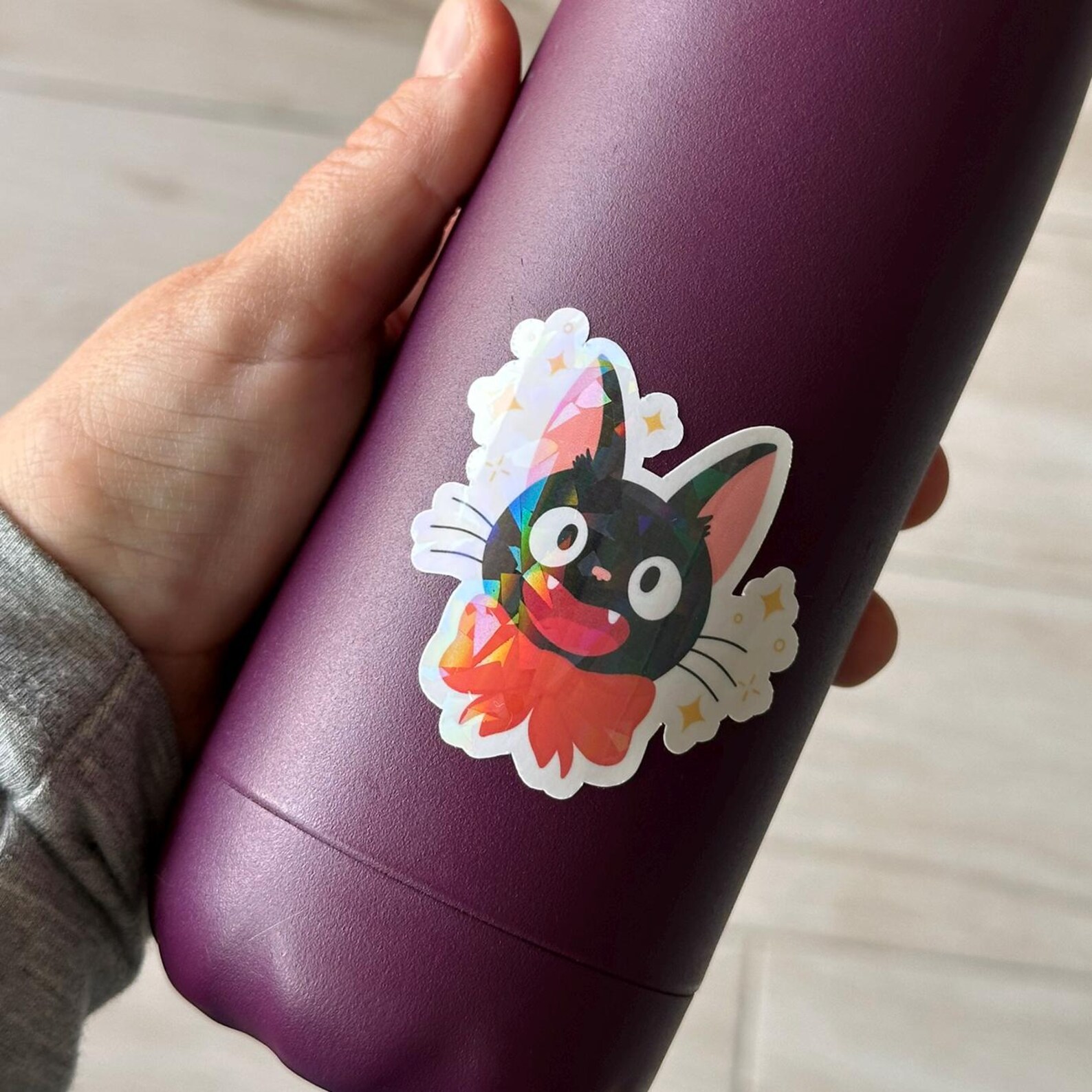 Ghibli Sticker Kiki's Delivery Service, Cat Jiji Totoro Studio Ghibli ...