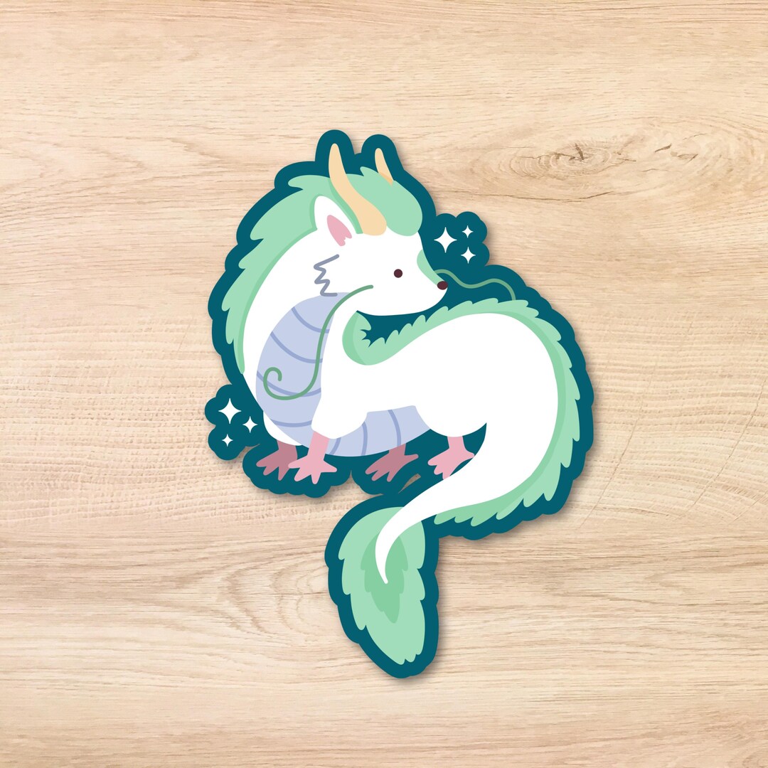 Haku Sticker Spirited Away Studio Ghibli Anime Totoro Gift for Anime ...