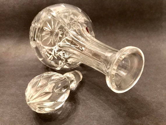 Gorham Crystal Gorham Full Lead Crystal Wine Decanter West - Etsy