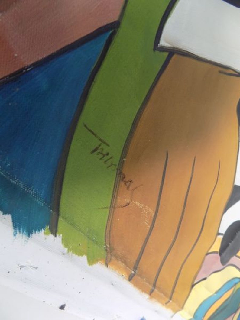 Thomas Original Oil Painting on Canvas sax - Etsy