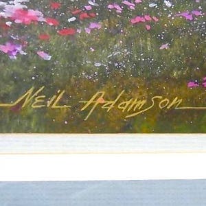 Neil Adamson - Original, Acrylic Oil Painting, 'bell Florida Railroad ...