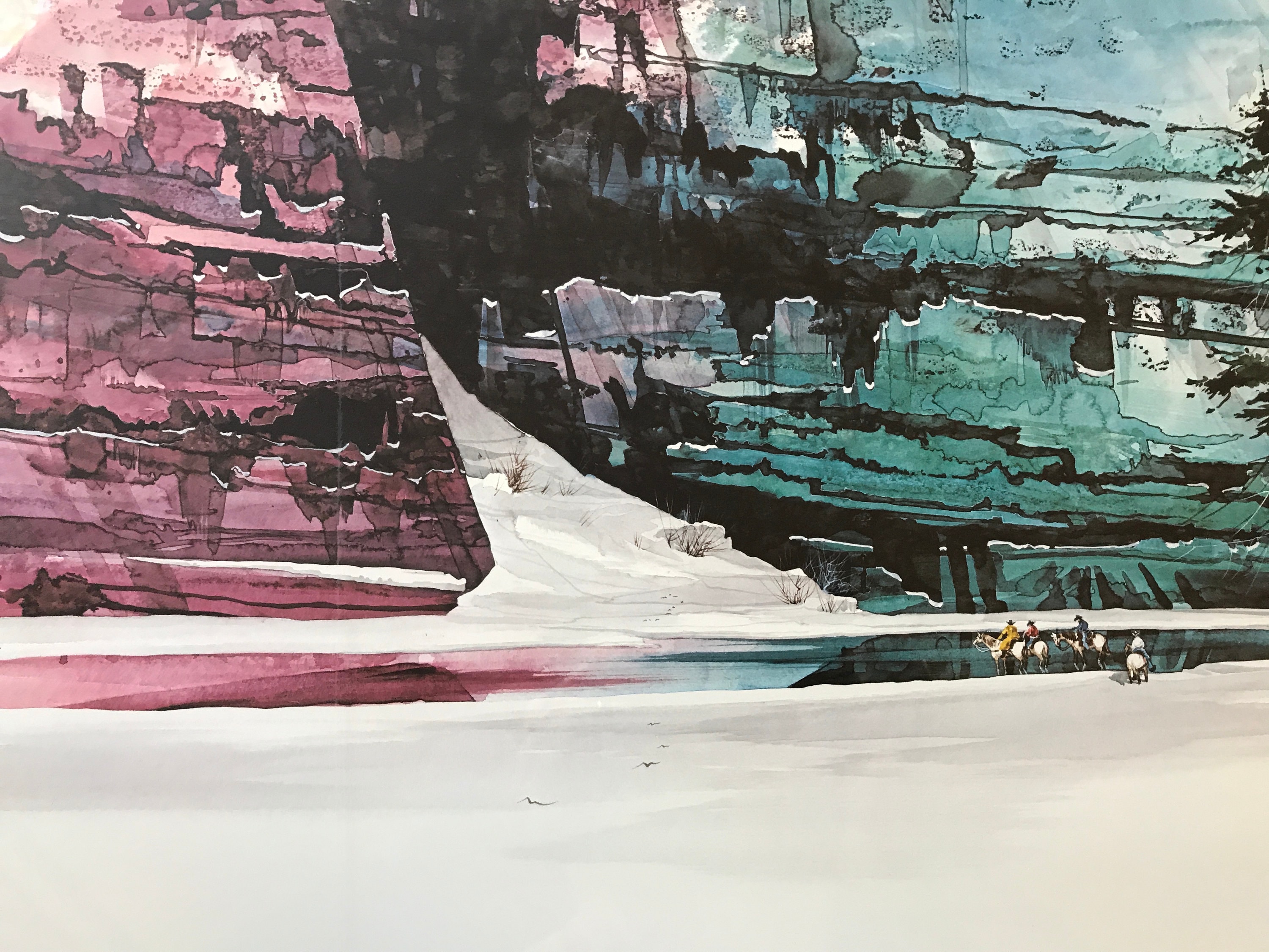 Michael Atkinson Three Sentinels 1992 Hand - Etsy Nederland