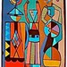 Mayeu Passa - (1921-1991) "les Jongleurs," Original Signed Serigraph ...