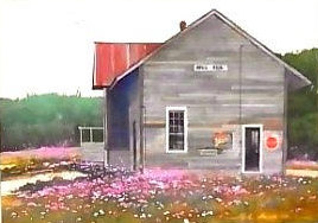 Neil Adamson - Original, Acrylic Oil Painting, 'bell Florida Railroad ...