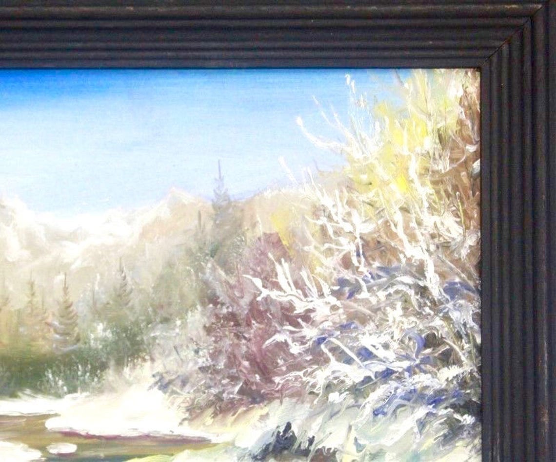 K.V. Kozack Original Oil Painting Signed Impressionist Oil | Etsy