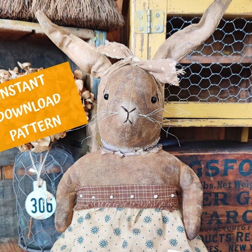 NEW 2022 Instant Digital Download PATTERN PDF Primitive - Etsy