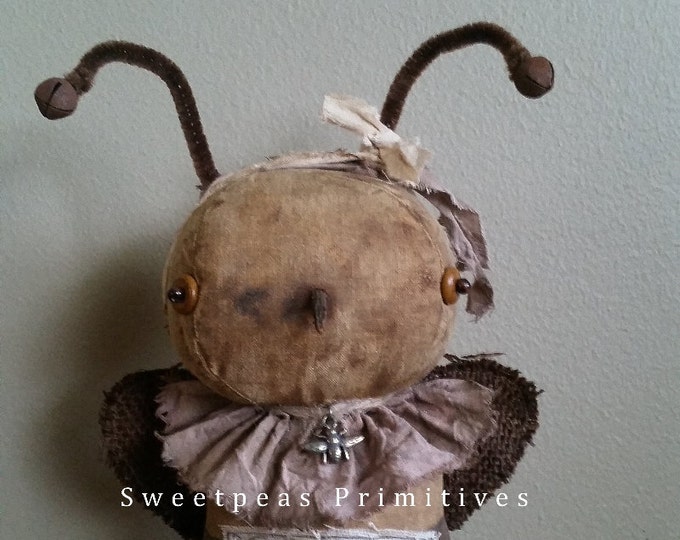 Instant Download PATTERN PDF Extreme Primitive Folk Art Early Vintage Style Cloth Summer Farm ...