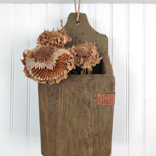 Primitive Candle Box - Etsy