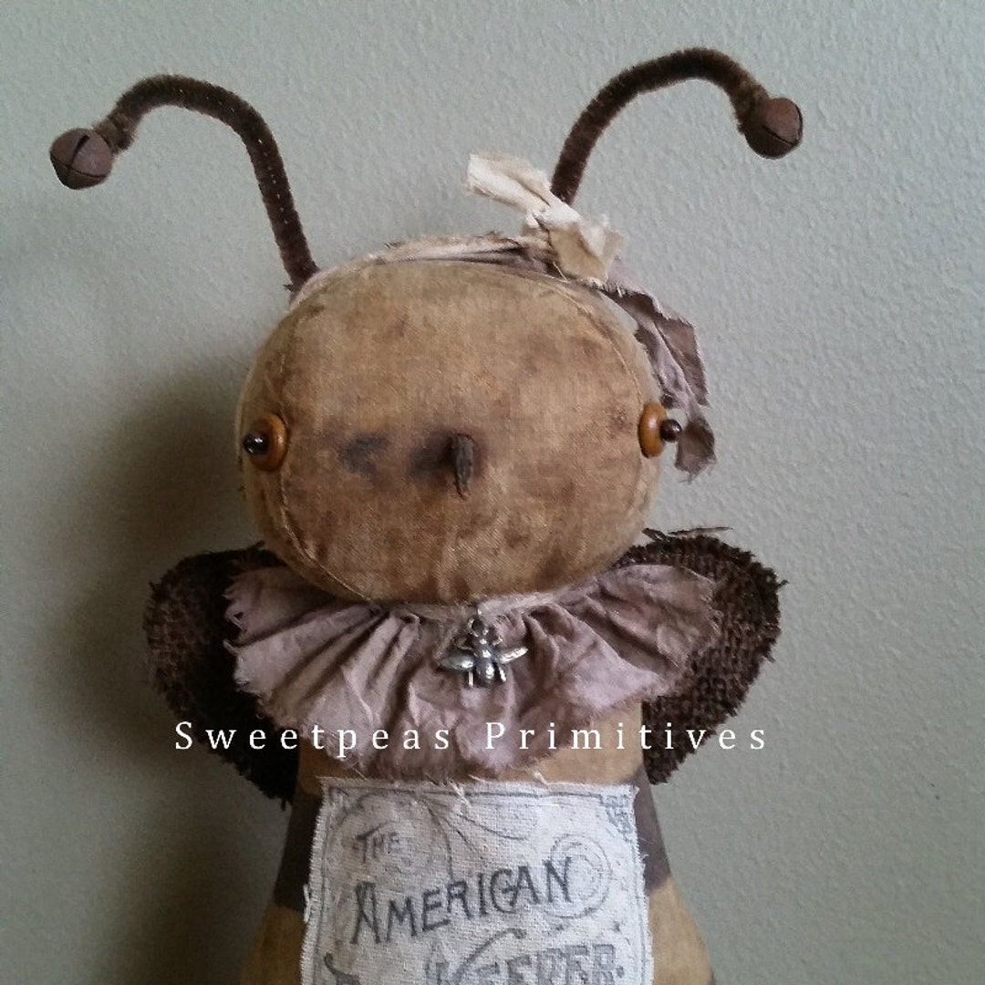 Instant Download PATTERN PDF Extreme Primitive Folk Art Early Vintage ...