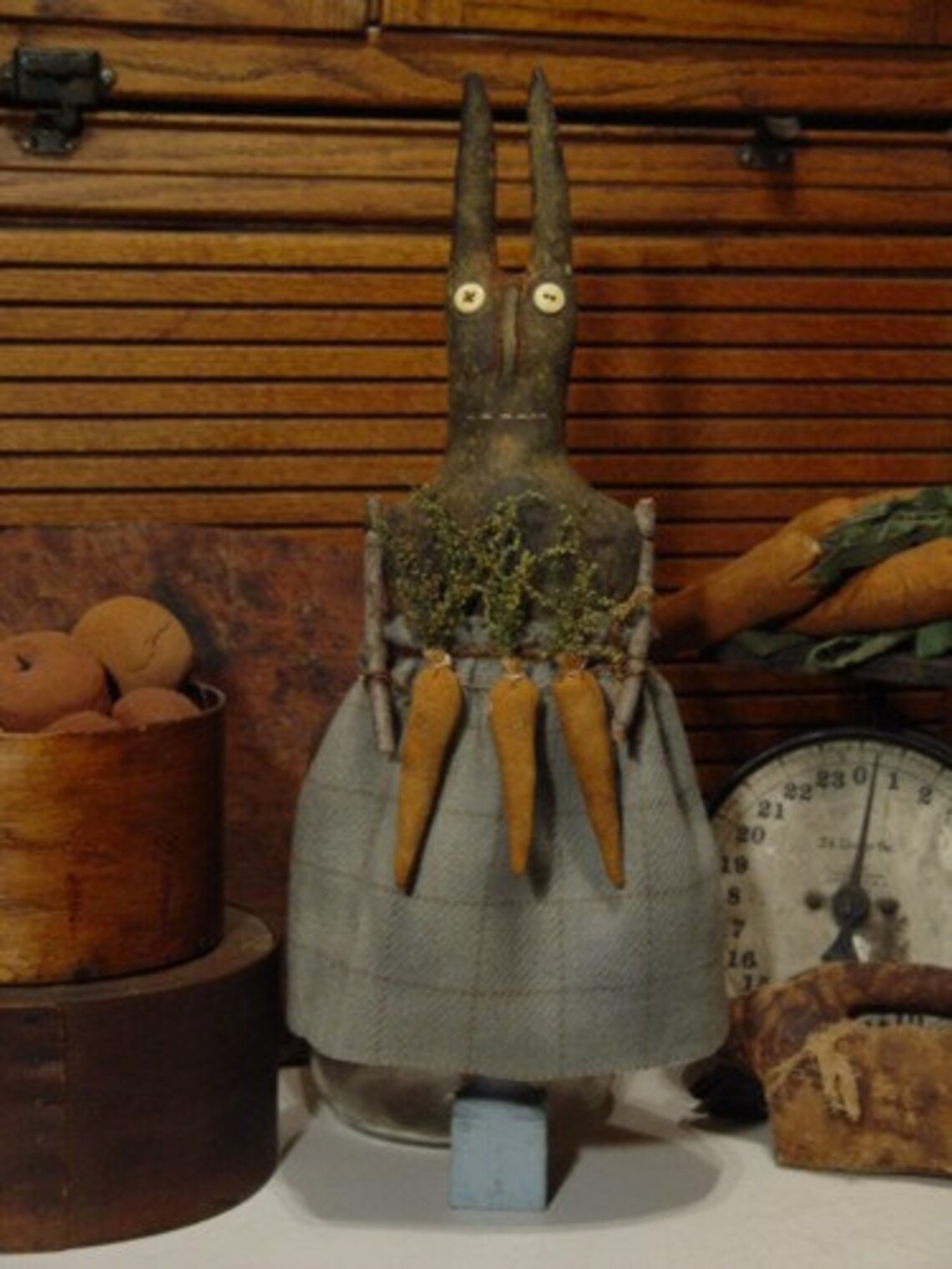 Instant Download Pattern Primitive Folk Art Spring Black | Etsy