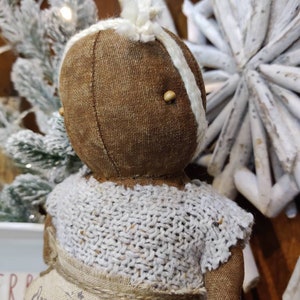 NEW 2022 Instant Digital Download PATTERN PDF Primitive Christmas Gingerbread Girl Doll Sewing ...
