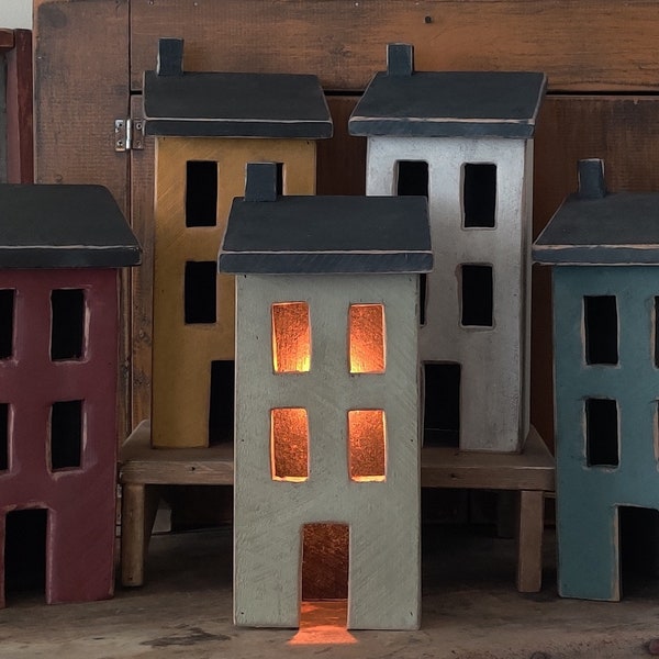 Primitive Saltbox - Etsy