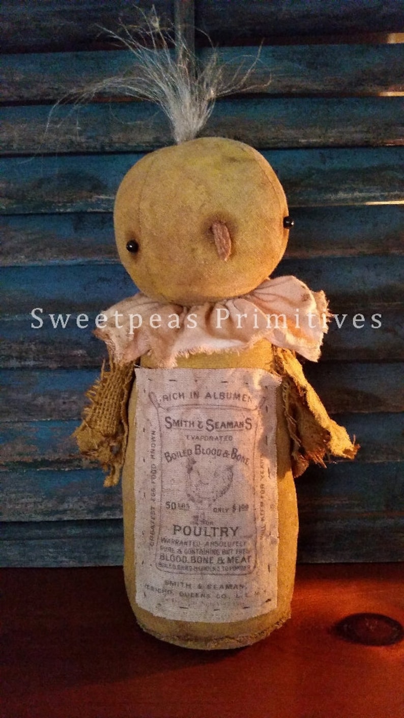 E-PATTERN PDF Instant Download Extreme Primitive Folk Art Early Vintage ...