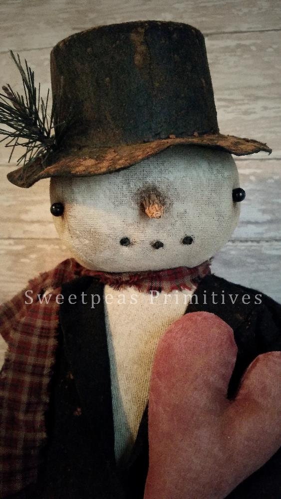 Instant Download PATTERN PDF Primitive Folk Art Early Vintage Style ...