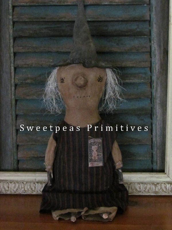 NEW 2017 PDF Instant Download Sewing Pattern Primitive Folk | Etsy