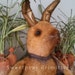 2016 E-PATTERN Primitive Folk Art Early Style Bunny Rabbit Doll With ...